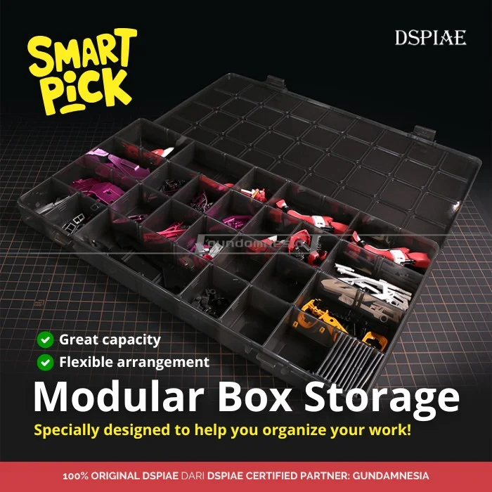 DSPIAE BOX-6 Multipurpose Storage Box 386 x 194 x 30 mm ...