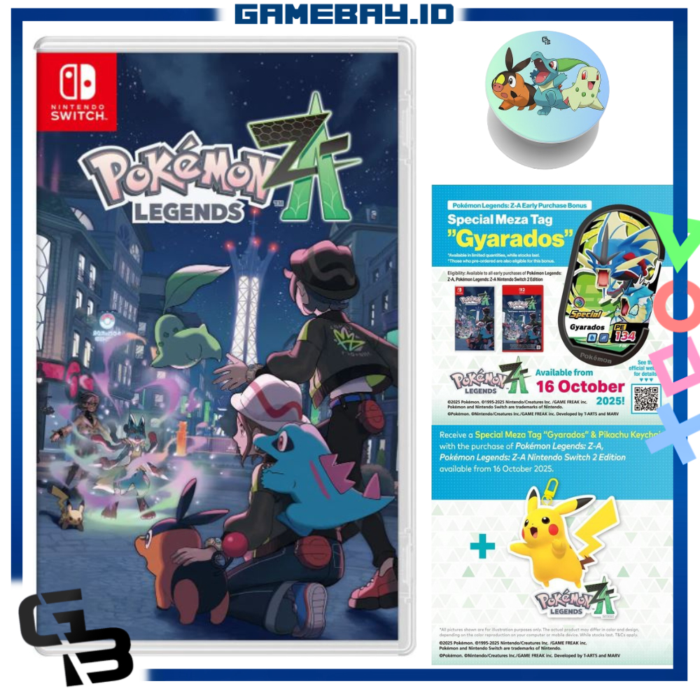 Pokemon Legends ZA Switch Pokemon Legends ZA Nintendo Switch Pokemon ...