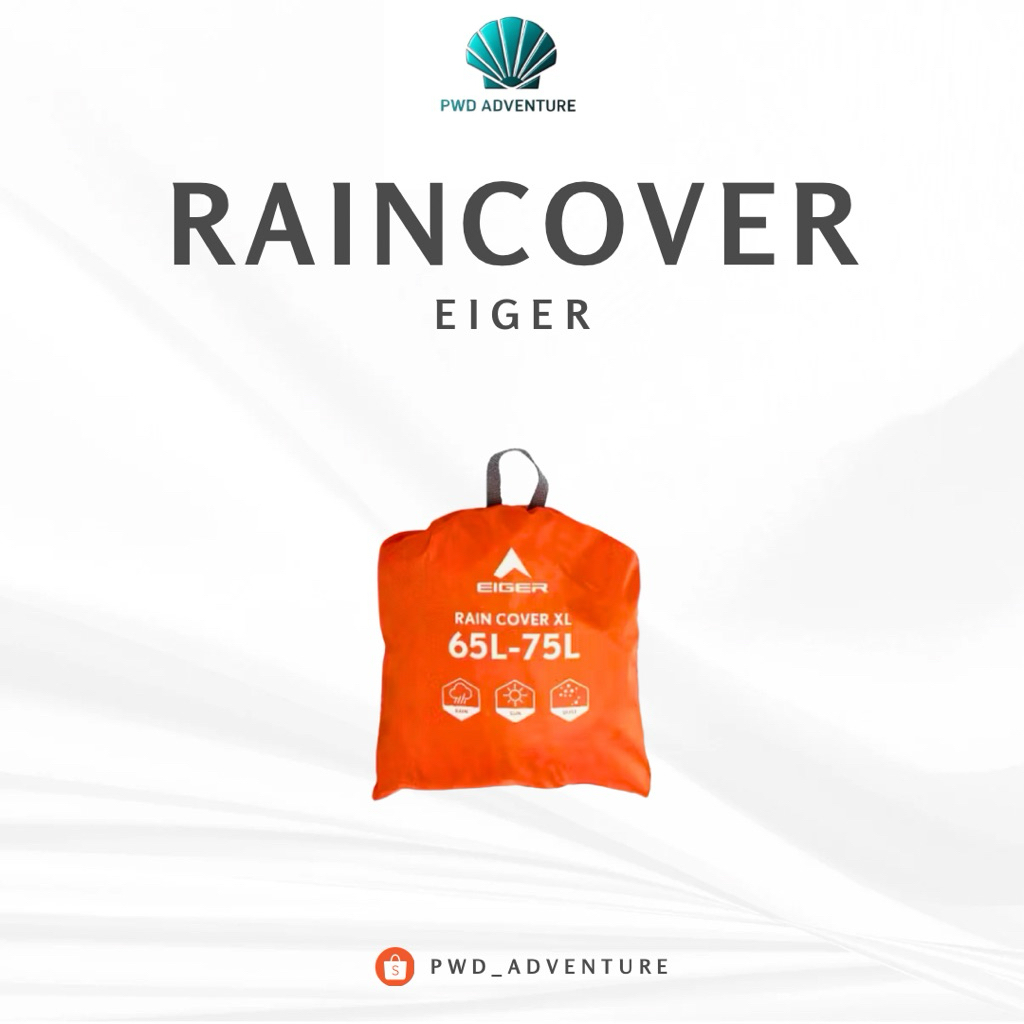 RAINCOVER EIGER COVERBAG 65 - 75 L | Shopee Singapore