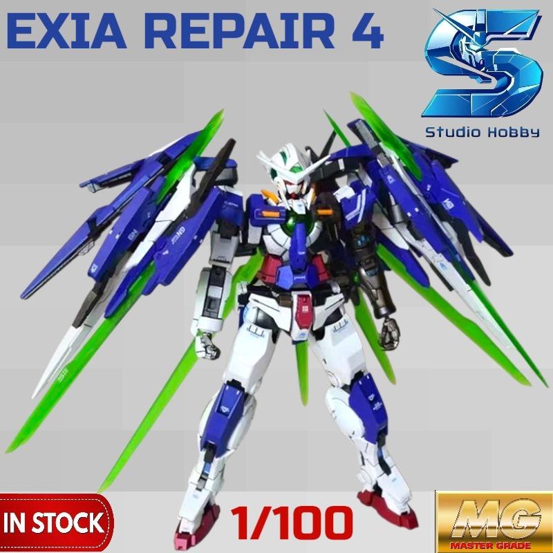 DaDa Model MG Exia Repair IV R4 1/100 Scale Plastic Model Kit | Shopee ...
