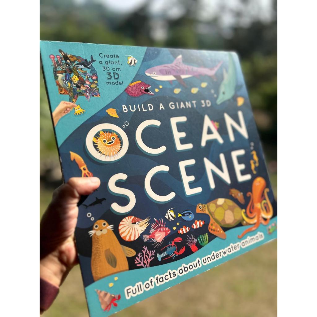 Build Giant 3D Ocean Scene (HC) Preloved English Children's Activity ...