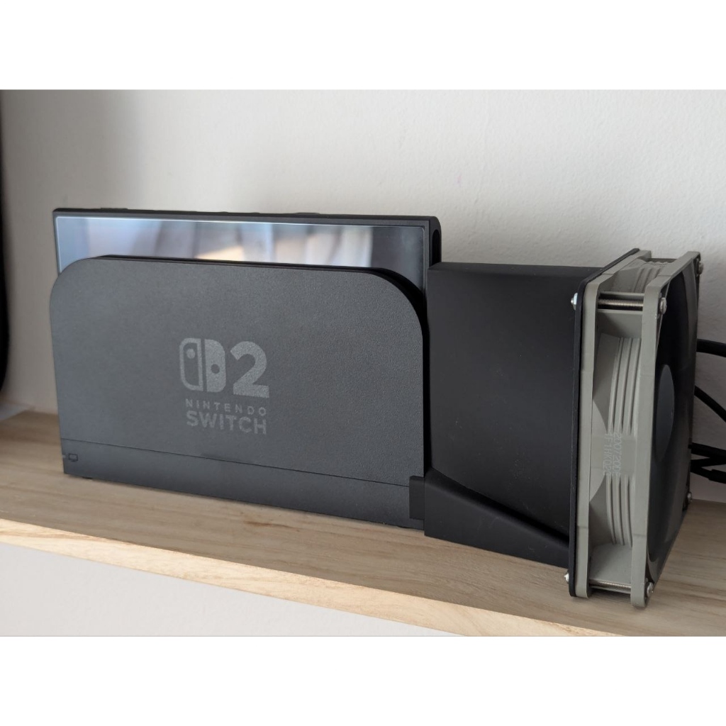 Nintendo Switch 2 Dock Cooling Fan Fan Adapter (120MM) for switch 2 ...