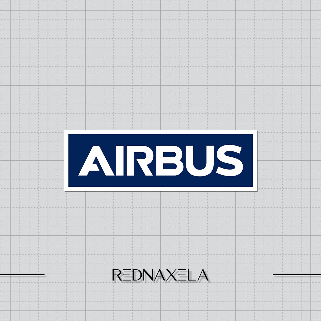 Airbus Vinyl Sticker #2 Outdoor Suitcase Stickers | Shopee Singapore