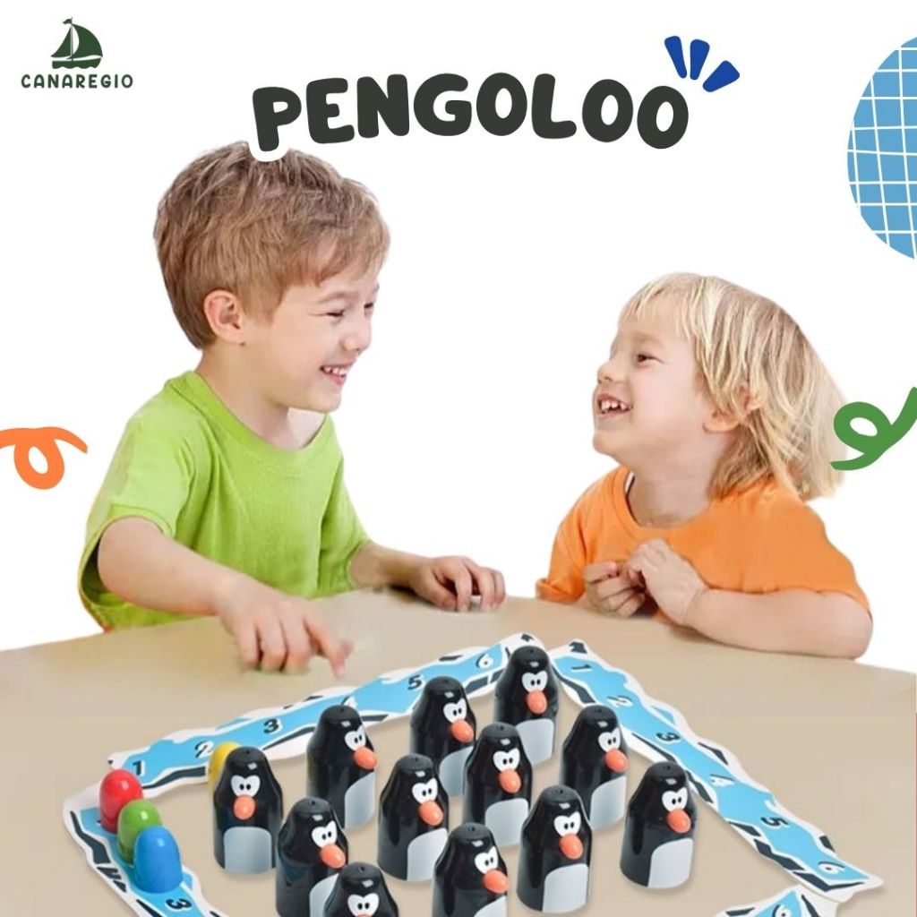 Pengoloo Game Kids | Memory Penguin Game | Guess the Color Educational ...