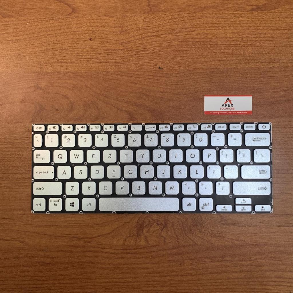 Asus VivoBook 14 A409 M409 M409B M409BA M409DA Silver Laptop Keyboard ...