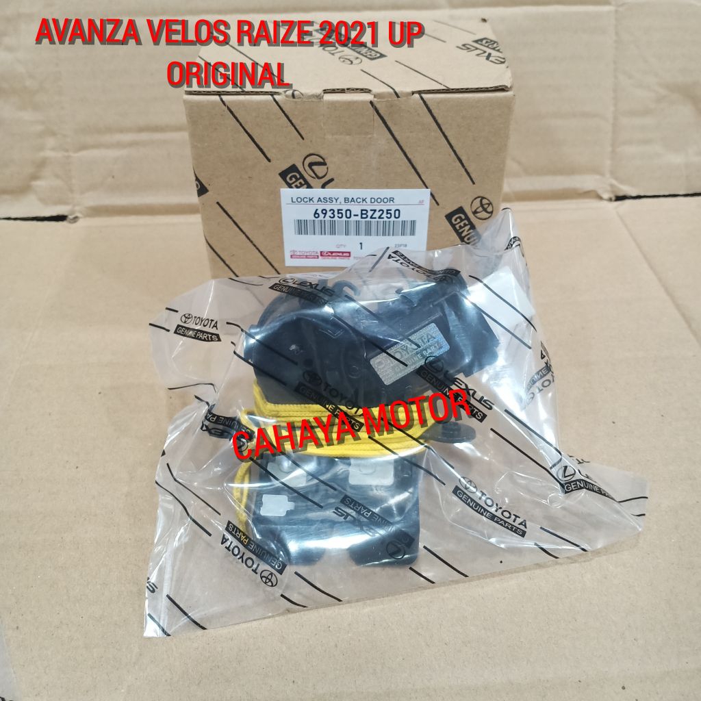 DOOR DOOR LOCK TRUNK REAR DOOR ALL NEW AVANZA VELOS RAIZE 2021 AND ...