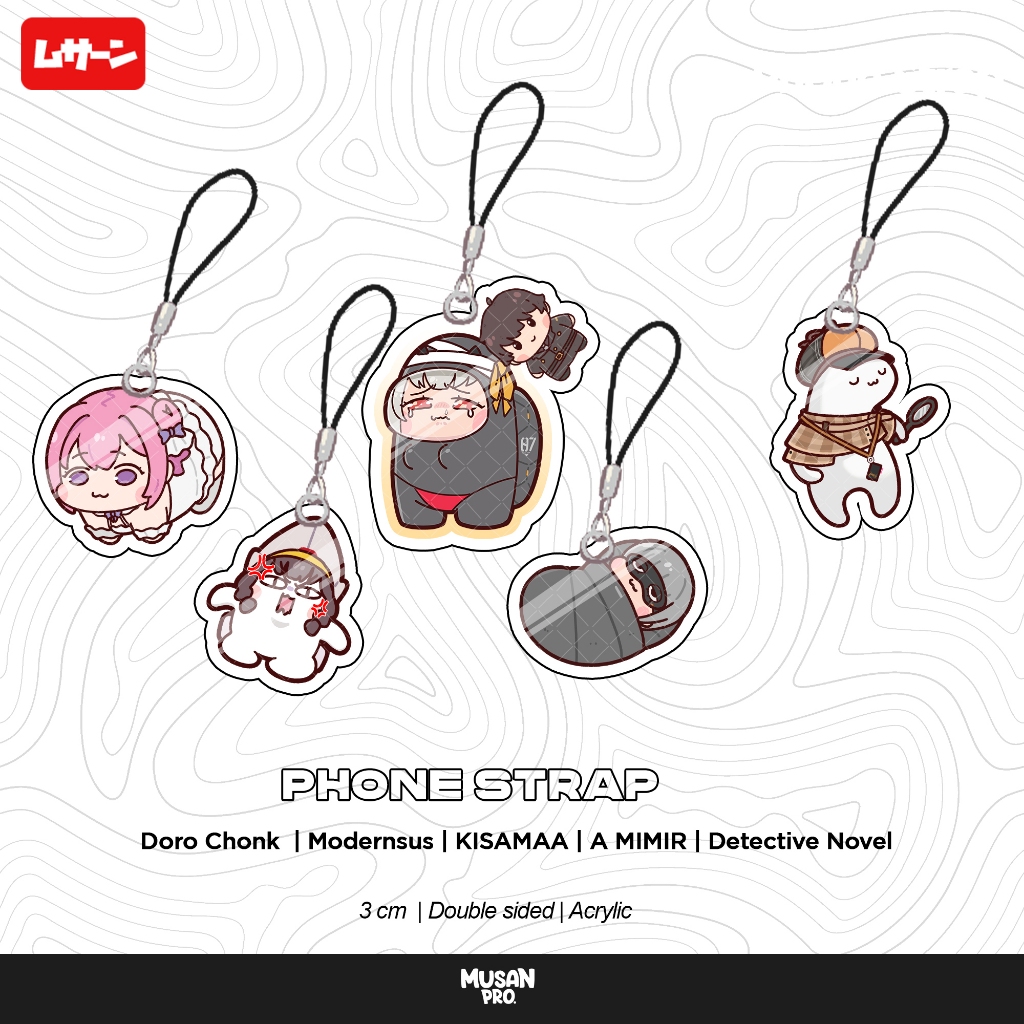 Phone Strap NIKKE - Doro Chonk - Modernsus - Kisamaa - A Mimir ...
