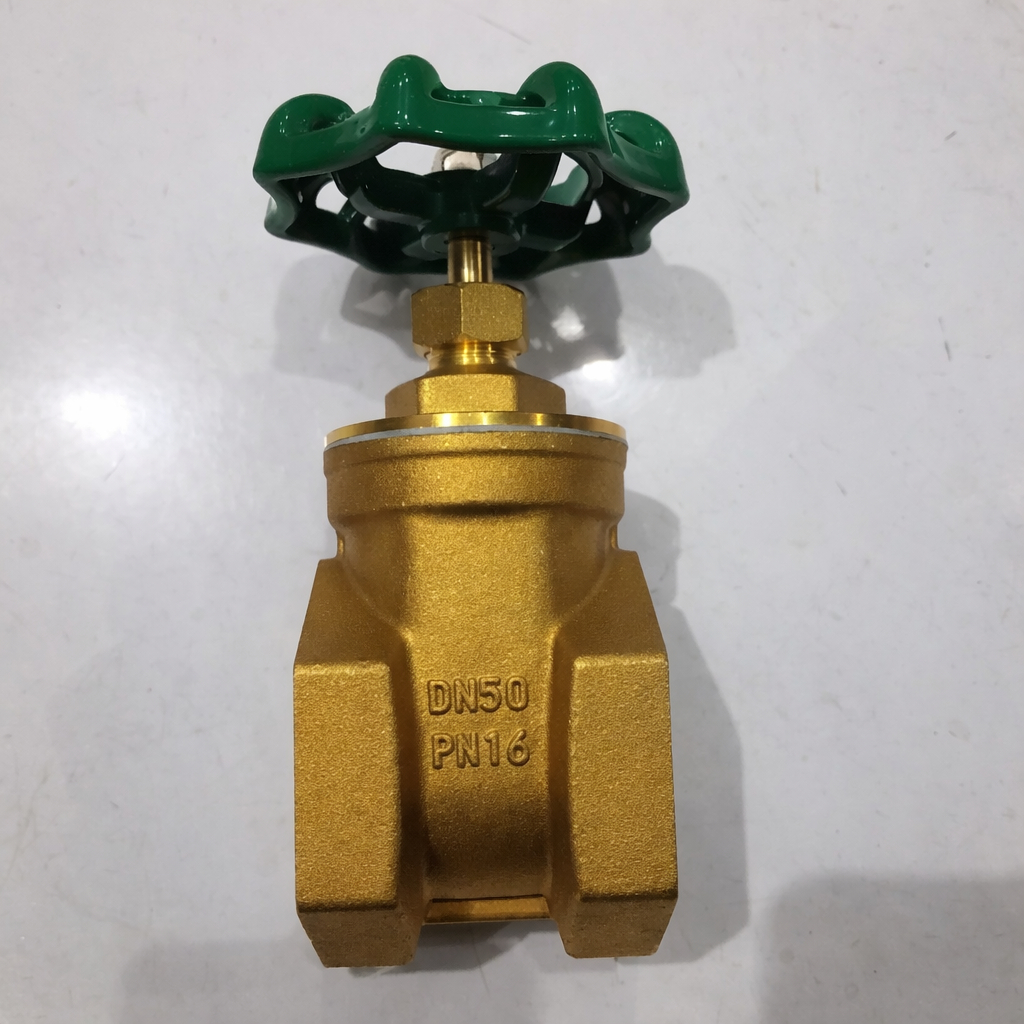 Arrowhead USA 1 1 1/ 4 inch Brass Stop Valve DN50 PN16 Gate Valve Long ...