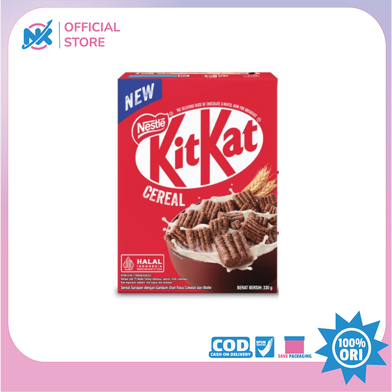 Nestle KIT KAT Chocolate Flavored Cereal 330g | Shopee Singapore