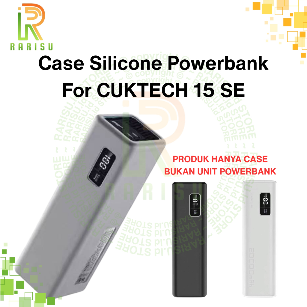 Cuktech 15 SE Silicone Case Powerbank 20000mAh Fast Charge || Cuktech ...