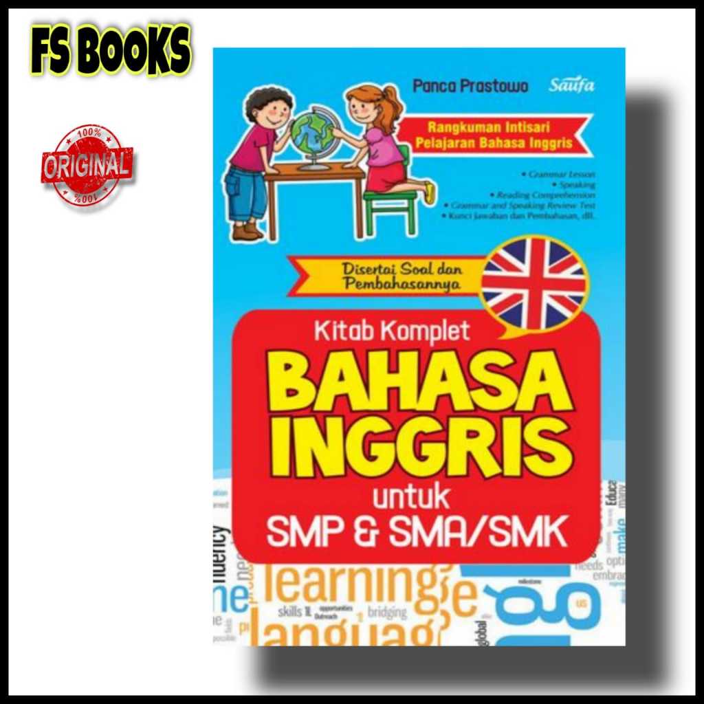 English Complete Book for Junior High School & Senior High School/SMK ...
