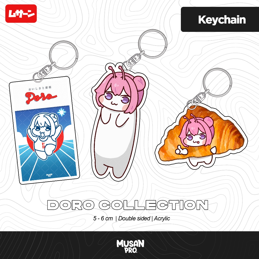 Keychain DORO COLLECTION - Doro Osaka - Doro Alien - Doro Quaso - Musan ...