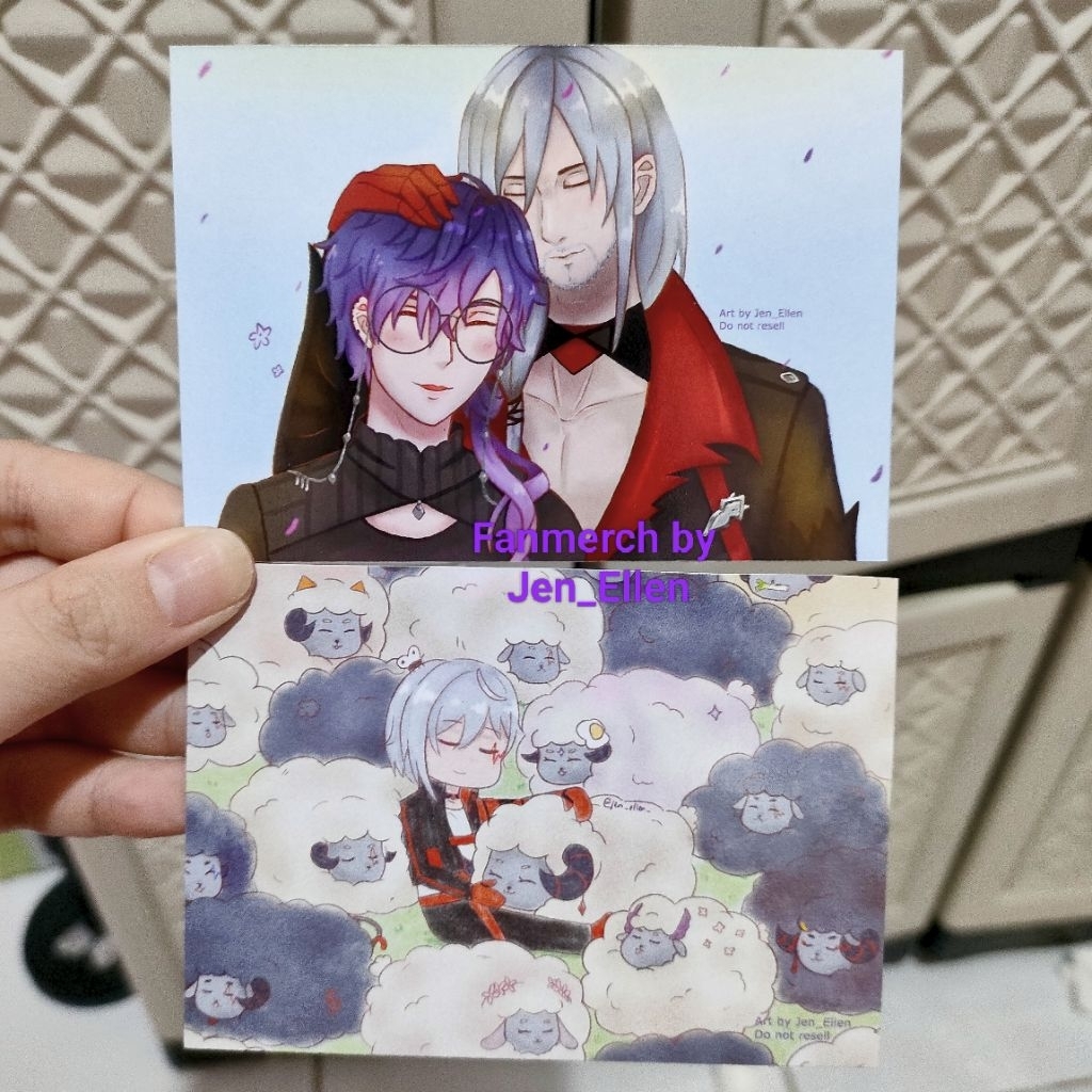 [FANMERCH] Art Print A6 Fulgur Ovid Uki Violeta Nijisanji EN Fuuchan ...