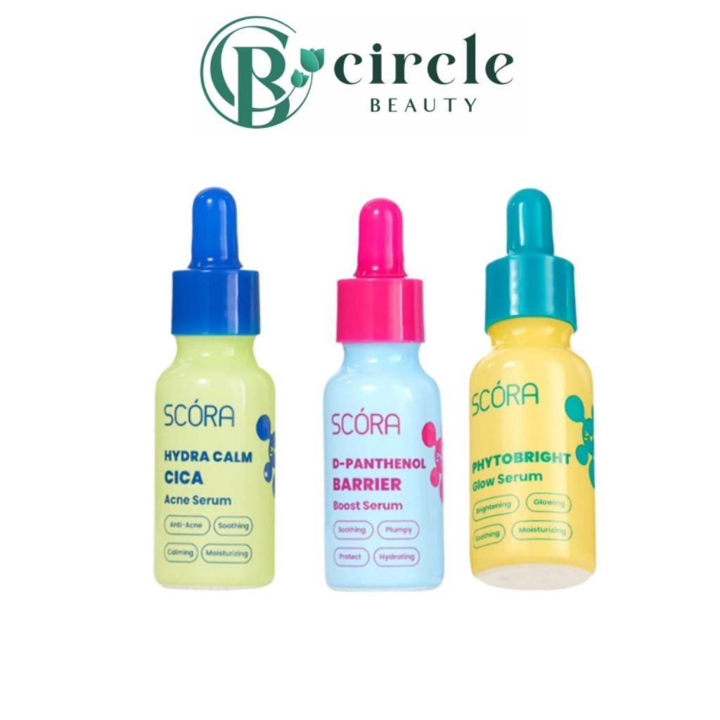 [READY] Scora Serum Series 20ml Phytobright Glow Panthenol Barrier ...