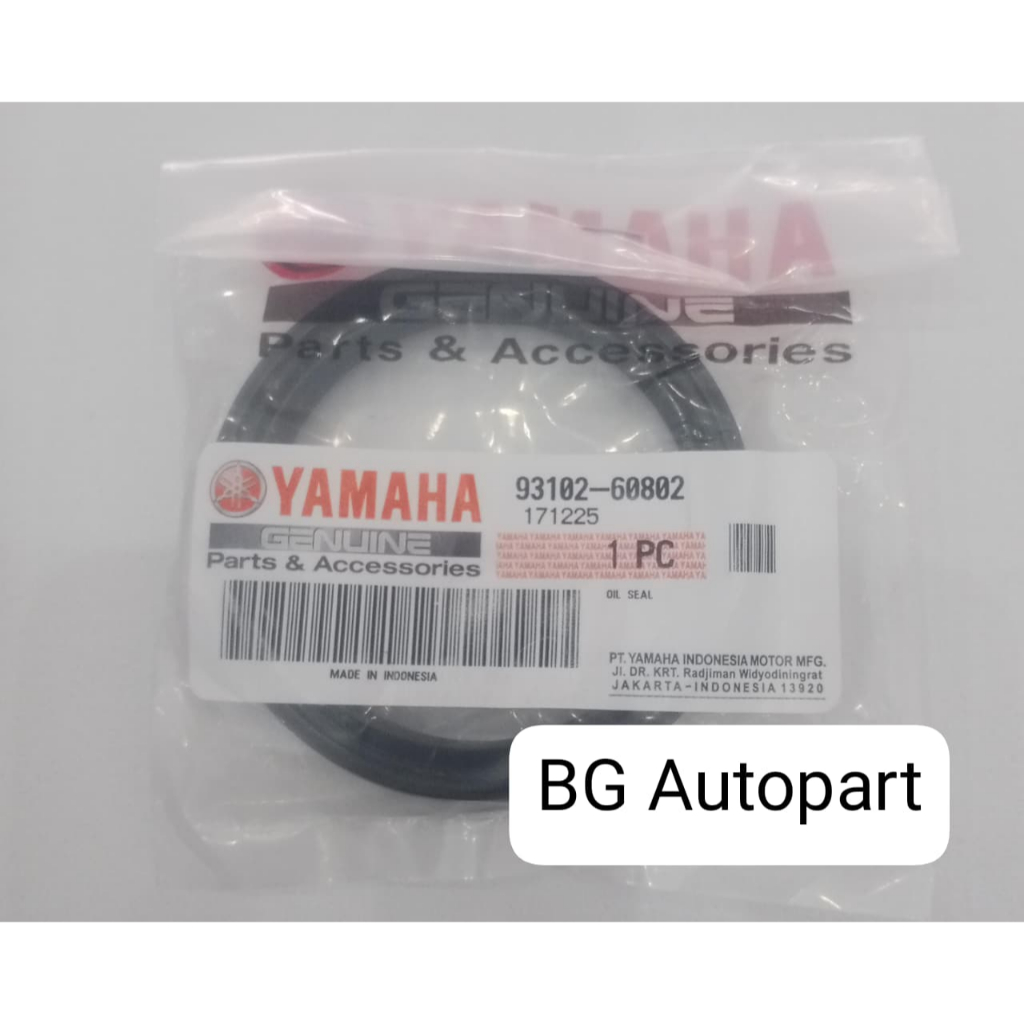 OIL SEAL RUBBER SEAL CRANK SEAL OUTERKiri FRONT PULLEY SEAL PULLY SEAL ...