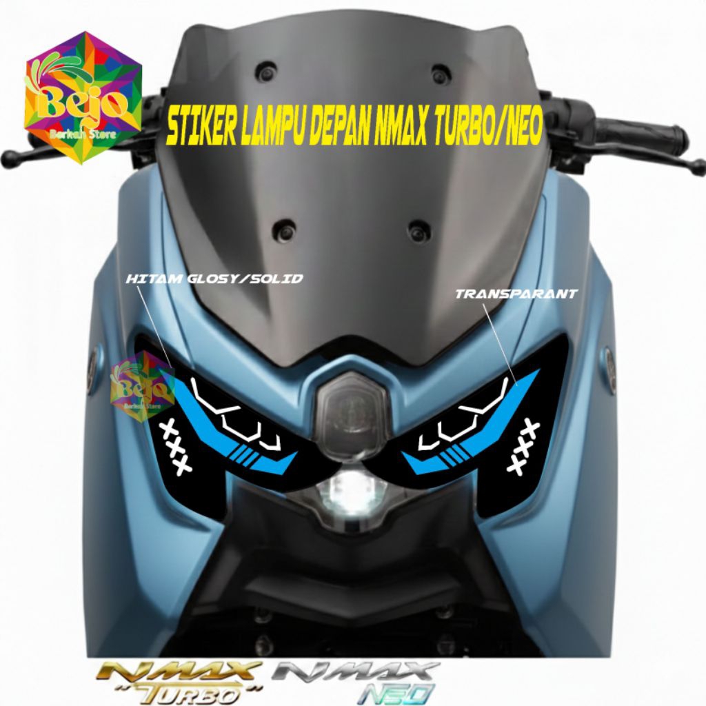 YAMAHA NMAX TURBO/NEO HEADLIGHT STICKER | Shopee Singapore