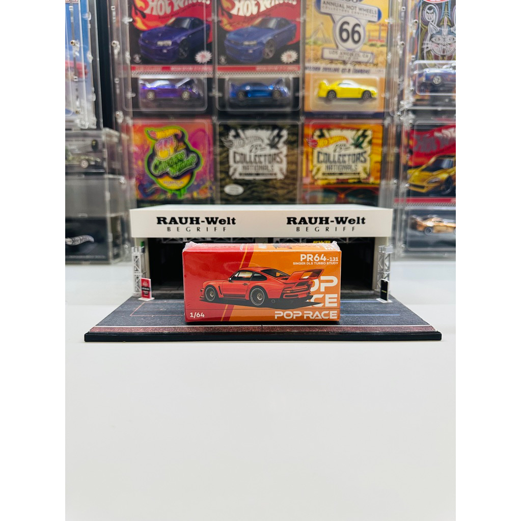 Pop Race 1: Porsche Singer DLS Turbo Study Orange64 | Shopee Singapore