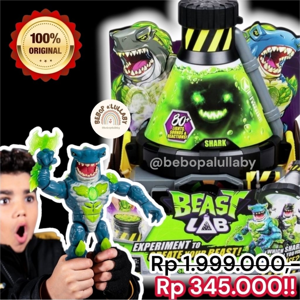 BEAST LAB ORIGINAL SHARK CORE LINE PLAYSET beast creator toy laboratory ...