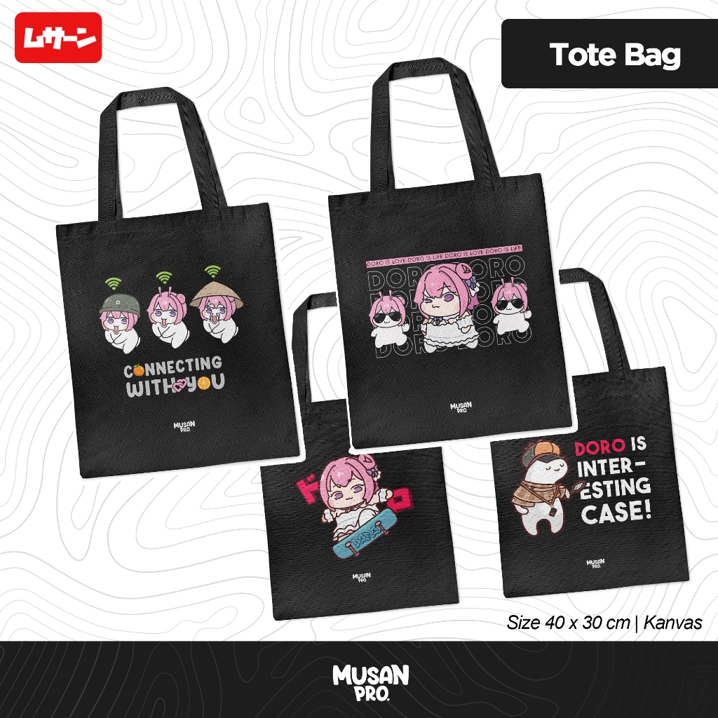 Tote Bag NIKKE - Doro Style - Doro Love & Life - Doro Signal ...