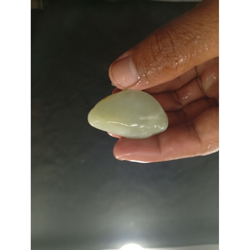 HIJAU Natural results of green dragon jade and white dragon 3B | Shopee ...