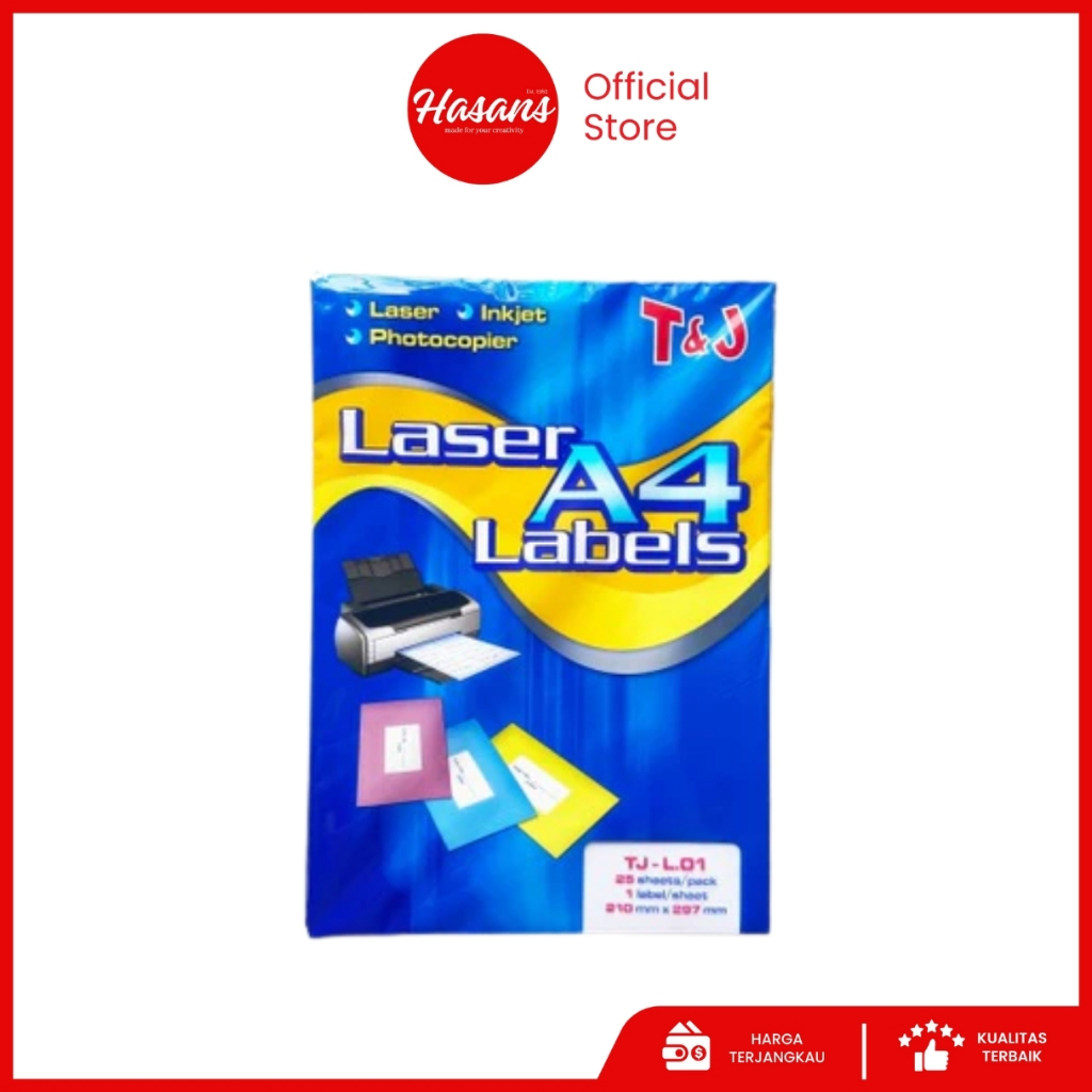 Hasans Tom & Jerry Label Sticker/ A4 Laser Size Laser Paper Sticker ...