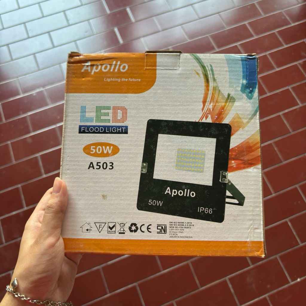 Apollo LED Spotlight/ Flood Light Outdoor Panel Light A503 50W (IP 66 ...