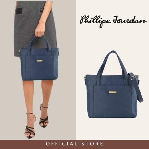 Phillipe Jourdan Mikala Women's Tote Bag Blue (Canvas) | Shopee Singapore