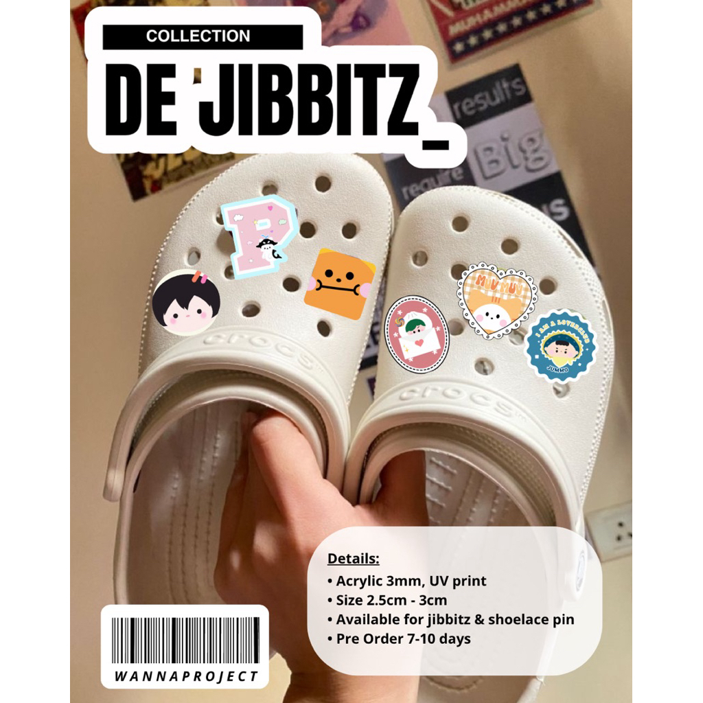 Jibbitz GMMTV Mascot Fanmade acrylic keychain crocs keychain | Shopee ...
