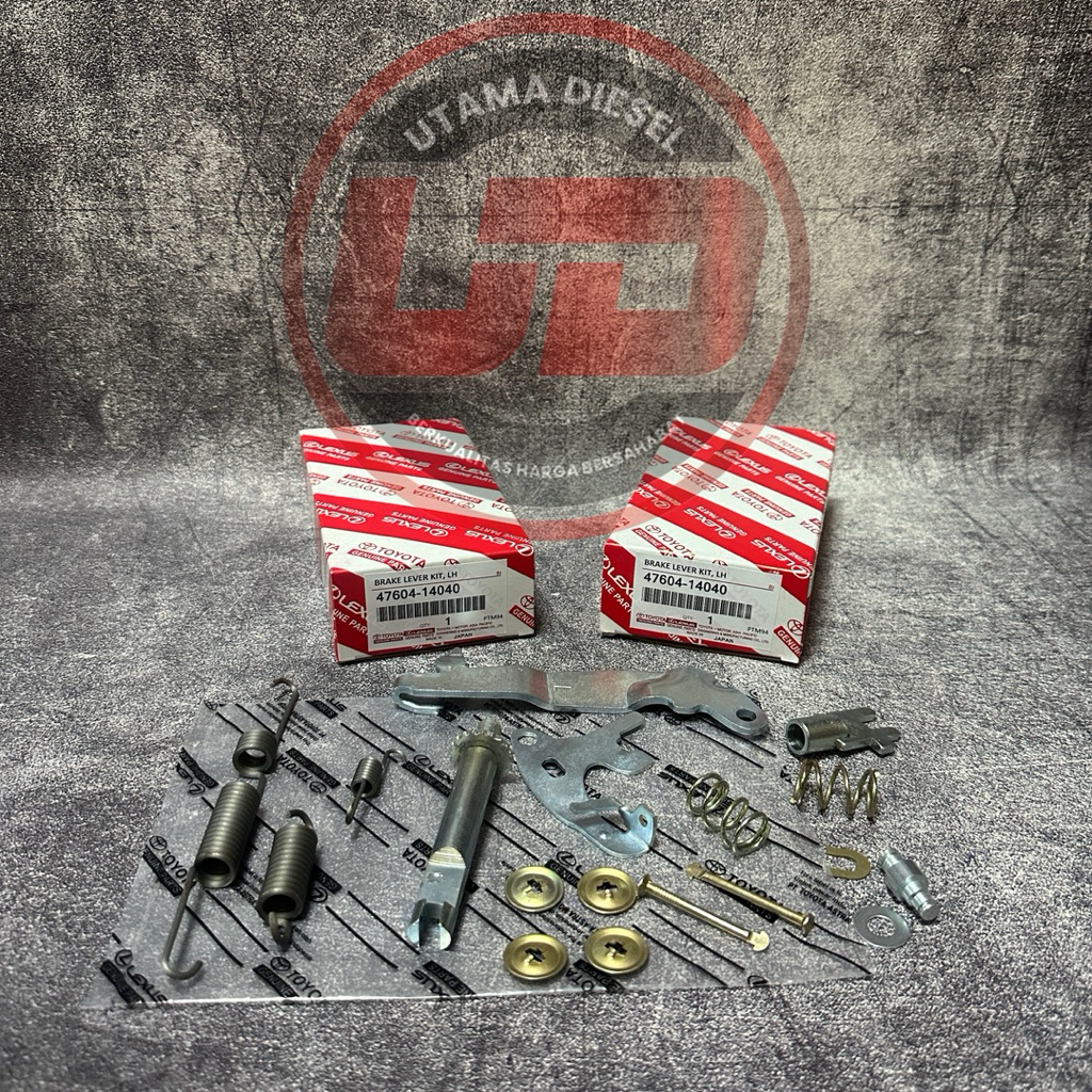 Brake Lever Kit LH/ Hand Brake Adjustment Toyota Kijang KF40,KF60.5K,7K ...
