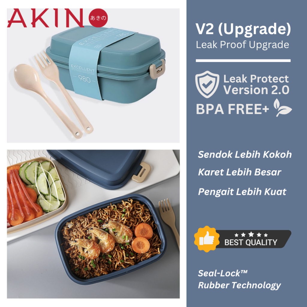 AKINO - MAIKO Multifunctional Tiered Lunch Box Aesthetic Food Storage ...