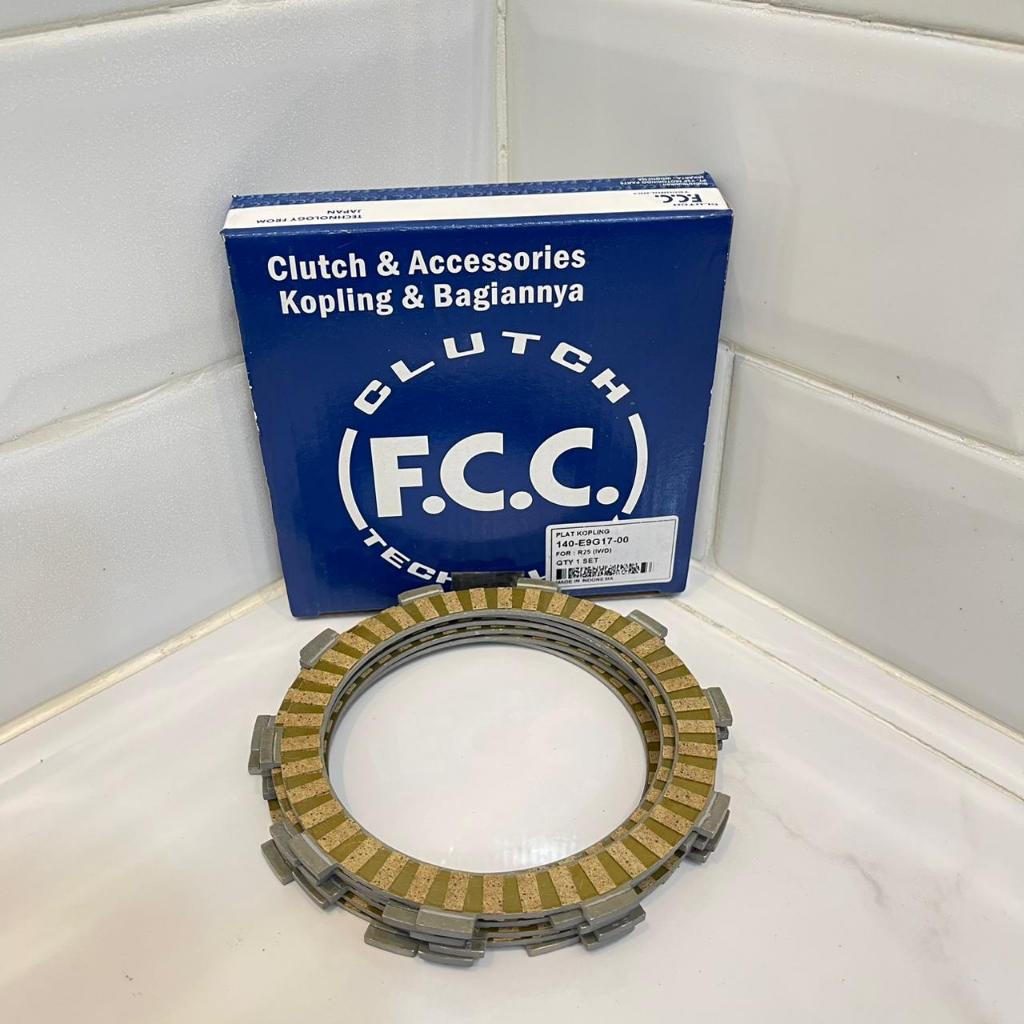 FCC-GK18 CLUTCH PLATE SET (1WD) R25 R 25/ MT 25/ MT25 ORIGINAL FCC/ R25 ...