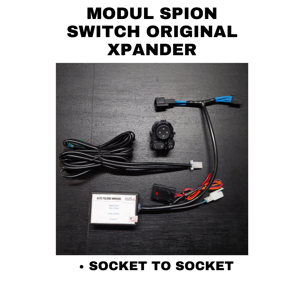 XPANDER MIRROR MODULE SWITCH ORIGINAL SOCKET + CABLE SET + SWITCH ...