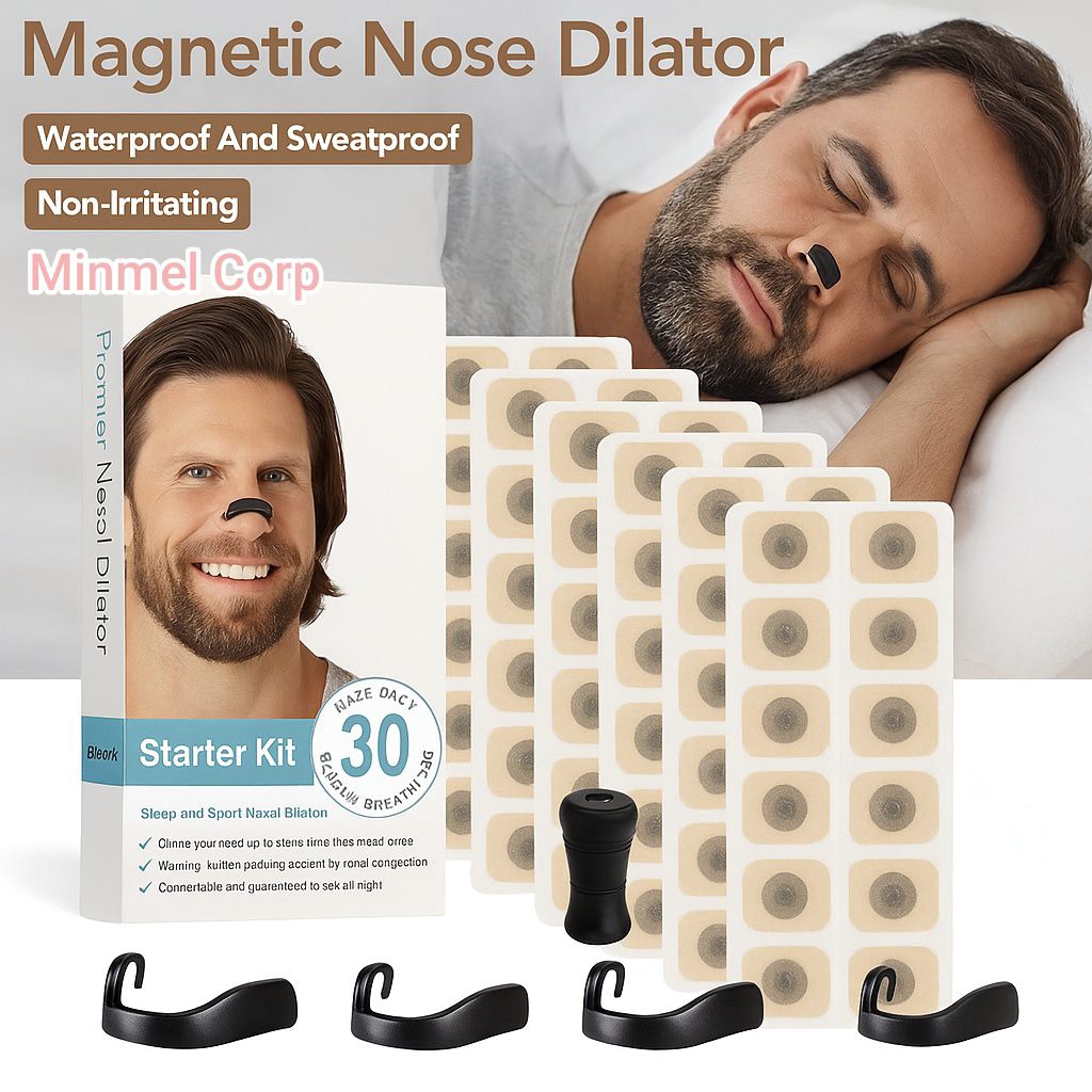 MAGNETIC NOSE DILATOR NOSE BREATHING NASAL MAGNETIC STRIP DILATOR SLEEP ...