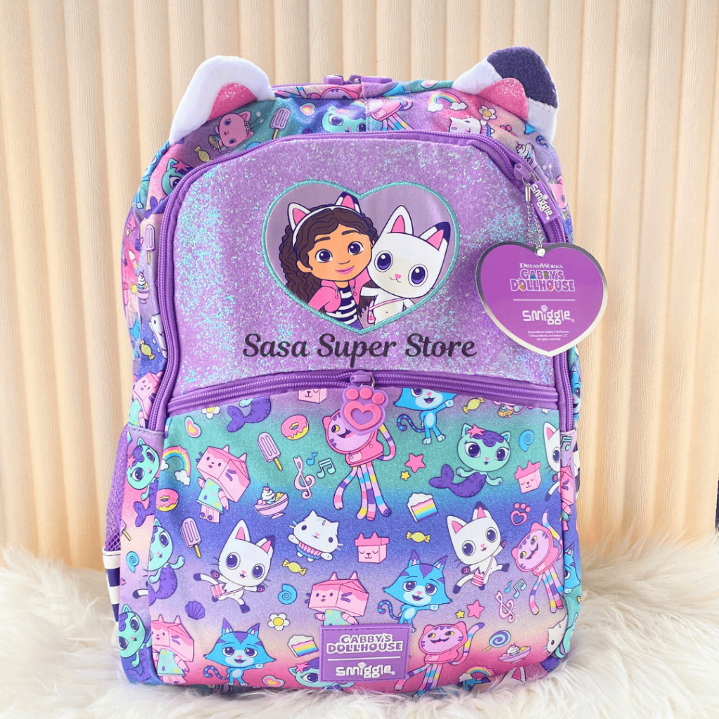 SASA BEBE | SCHOOL BAG SMIGEL SERIES Girl GABBY'S DOLLHOUSE TEENY TINY ...