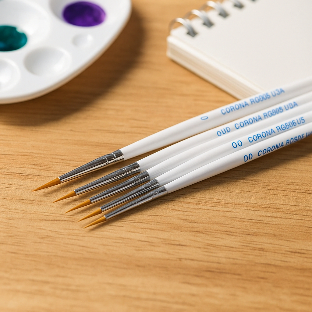 Corona Detail Brush Variation Number 000 00 0 | Watercolor Brush ...