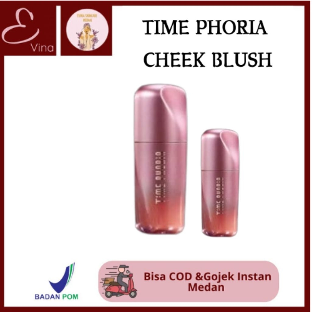 Evina Skincare Medan - Timephoria Pandora Cheek Liquid Blush | Ready Gojek INSTANT Medan ...