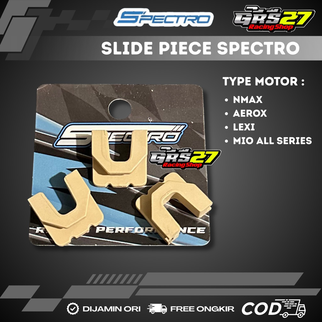SLIDER SLIDE PIECE SPECTRO NMAX AEROX LEXI MIO 125 MIO ALL SERIES ...