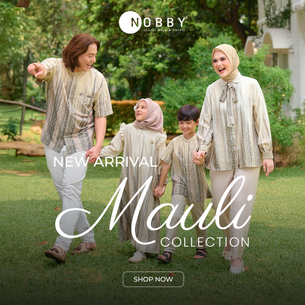 HIJAU Nobby Mauli Sarimbit Series Green Muslim Family Clothing Set ...