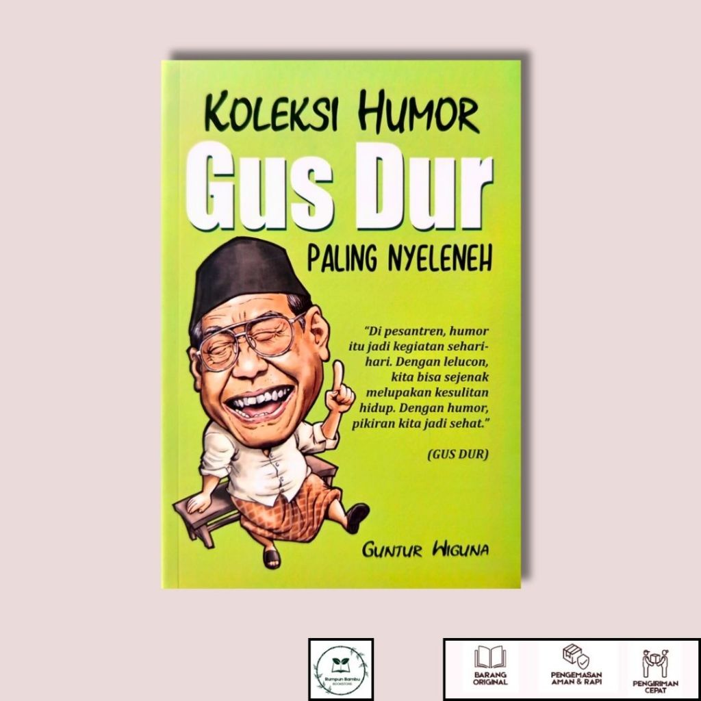 The Most Weird Gus Dur Humor Collection Book | Shopee Singapore