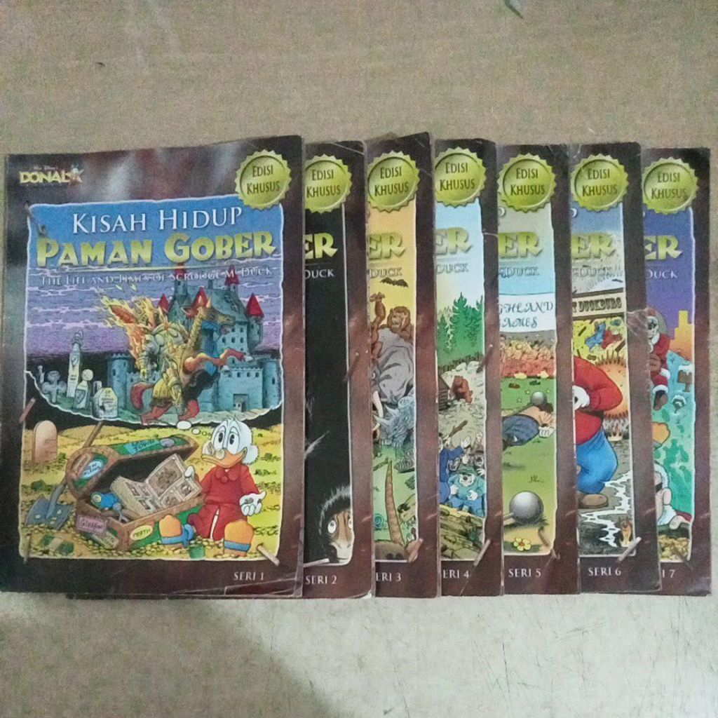 DONALD DUCK SPECIAL EDITION: THE LIFE STORY OF PAMAN GOBER | Shopee ...