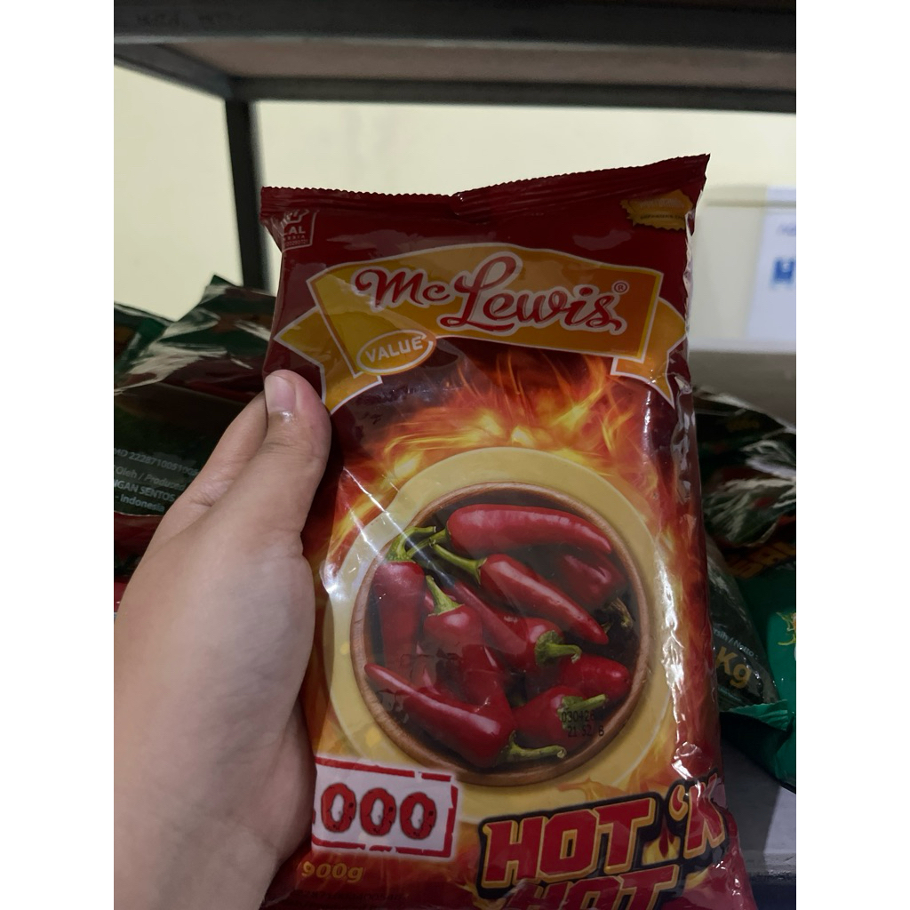 Mclewis Mc Lewis Hot N Hot Chili Sauce HotNHot Chili Sauce 1kg | Shopee ...