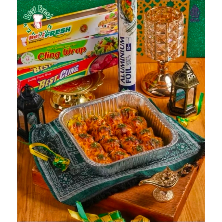 Aluminum Tray OX-1400 Foil Tray Container OX 1400 | PREMIUM Alutray OX ...