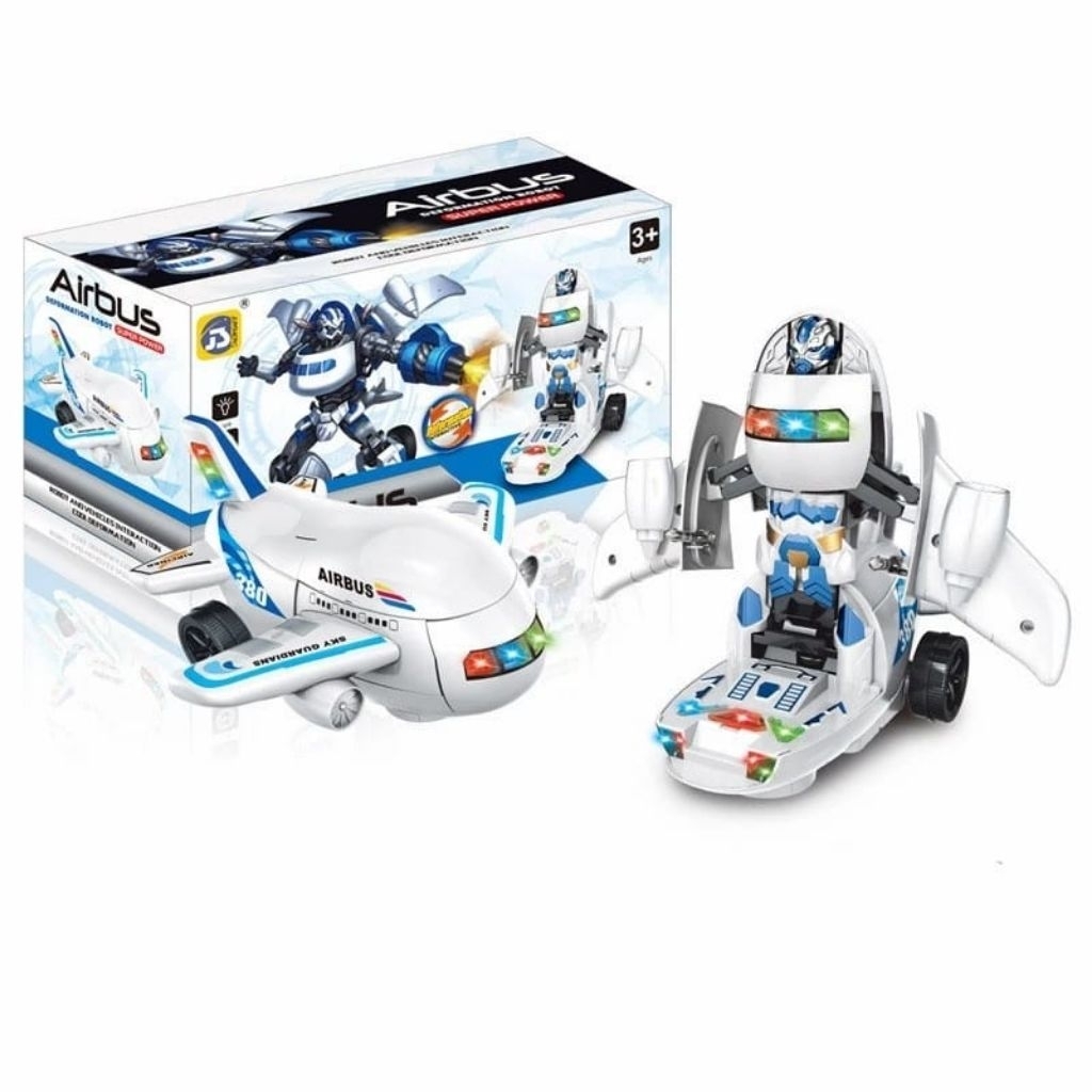 1251 Children's Toy Airplane Can Transform Into a Robot Robot Airplane ...