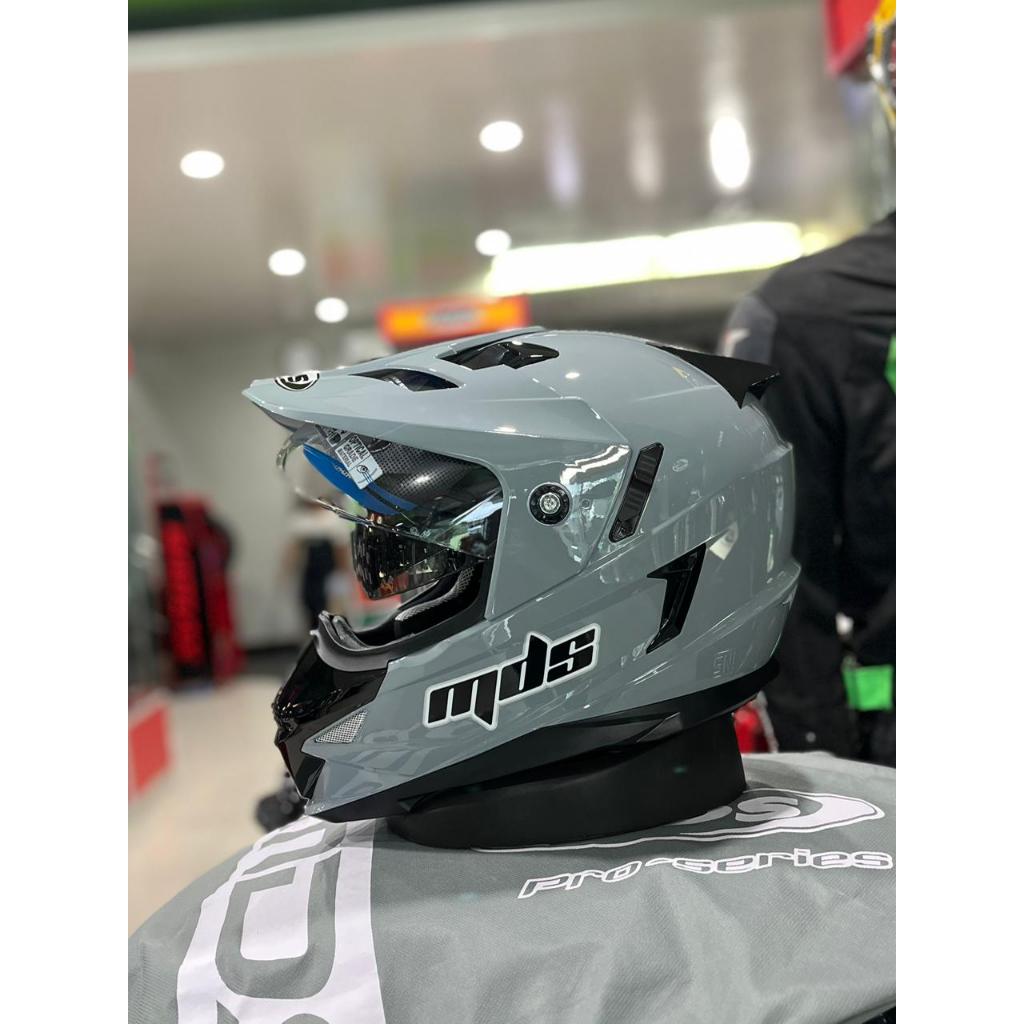 MDS Super Pro Full Face Adventure Helmet – Original SNI Trail Touring ...