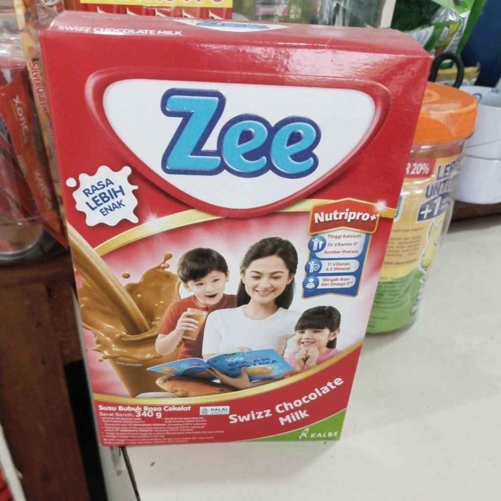 Zee Swizz Chocolate Milk 340 Gr | Shopee Singapore