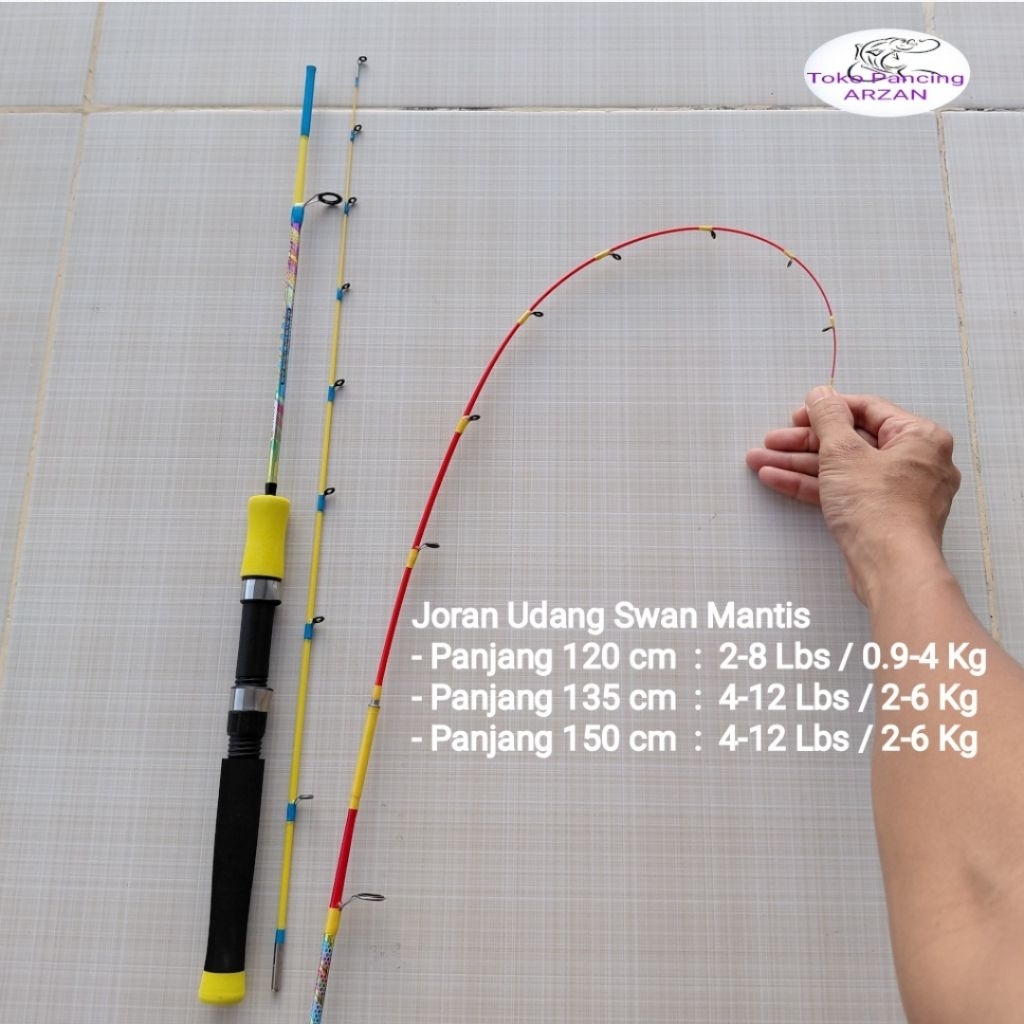 SWAN MANTIS Shrimp Rod Length 120, 135 & 150 cm | Shopee Singapore