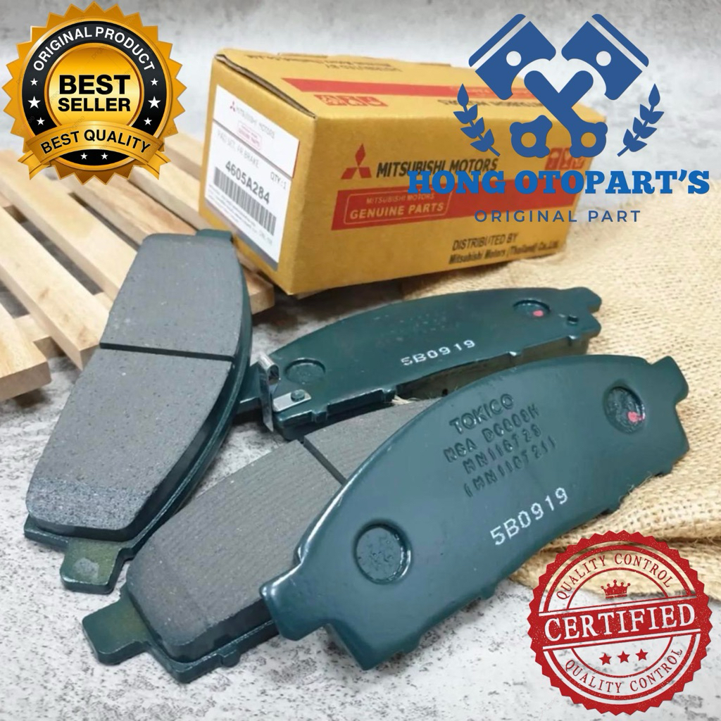 BRAKE PAD FRONT BRAKE PAD TRITON PAJERO 4605A284 | Shopee Singapore