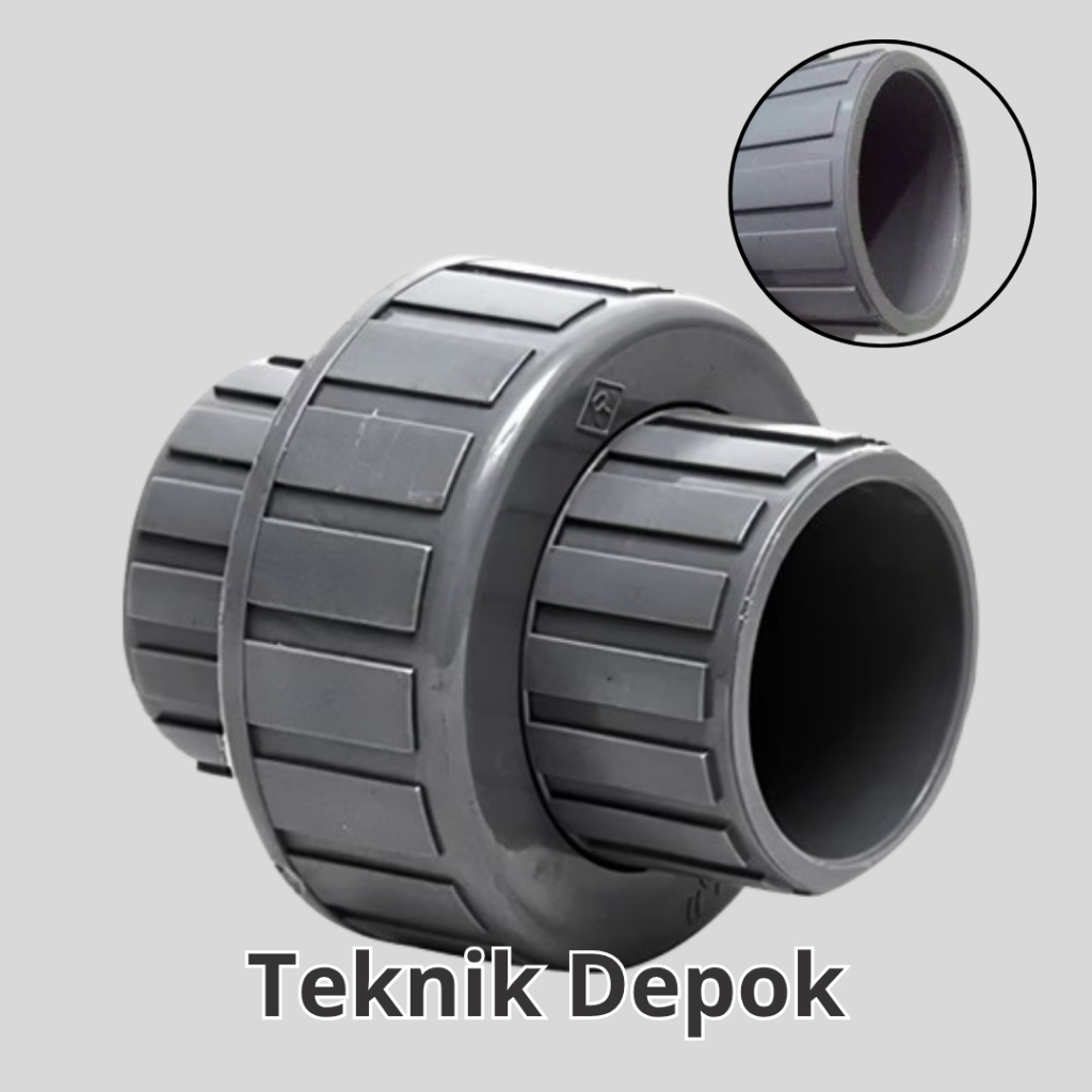 Union Socket 1 Inch AW Rucika inch Watermur Polos Adaptor Sok PVC Water ...