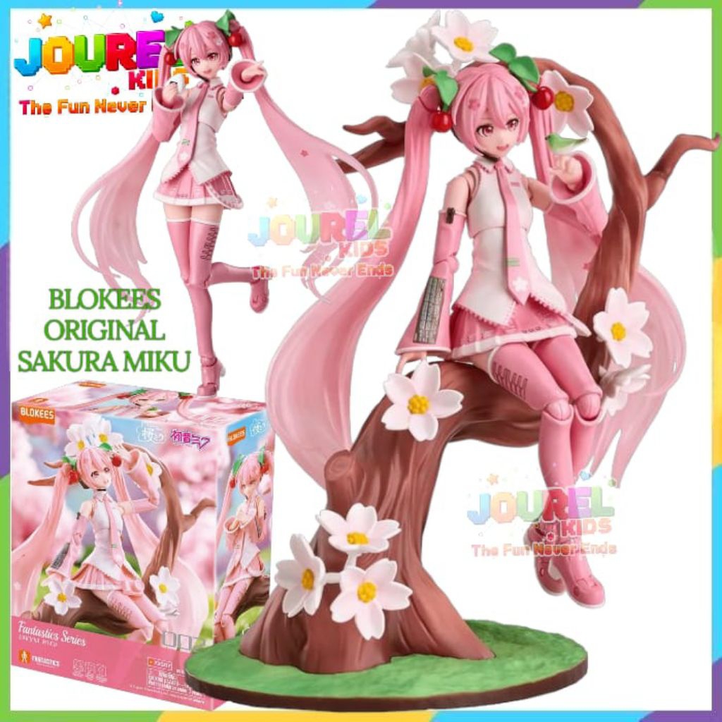 Sakura Miku Figure Toy Original Hatsune Miku 15CM Fantastics Series ...