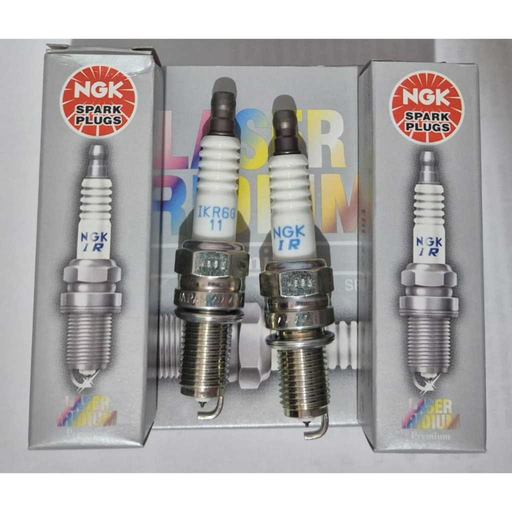 NGK Laser Iridium Car Spark Plugs (IKR6G11) for Ertiga XL7 Karimun ...